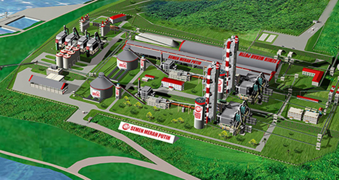 Semen Merah Putih Build the 4 Million Tons Cement Plant