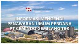 Penawaran Umum Perdana PT Cemindo Gemilang Tbk