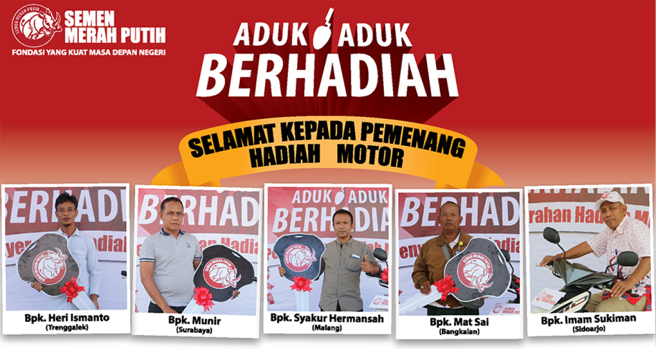 Pengumuman Pemenang Motor "ADUK ADUK BERHADIAH"
