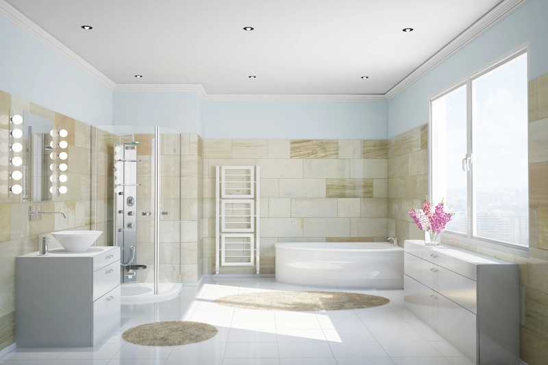 9 Aesthetic and Comfortable Bathroom Design Inspirations