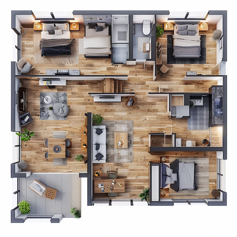 10 Inspirasi Desain Rumah Minimalis 3 Kamar, Cocok Ditiru!