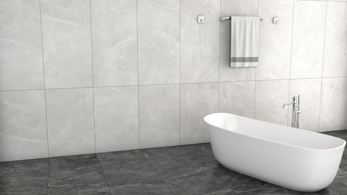 10 Model Keramik Dinding Kamar Mandi Modern dan Minimalis