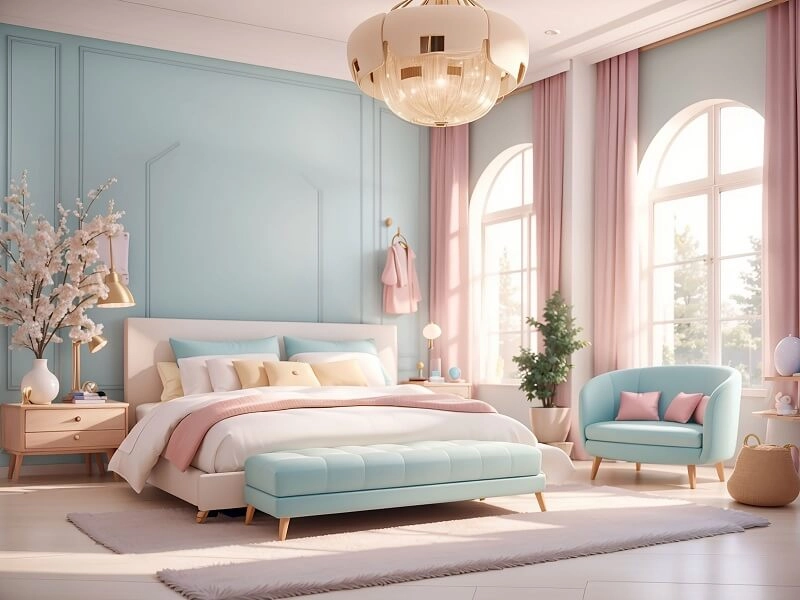 9 Ide Kombinasi Cat Warna Biru dan Tips Memilih Cat