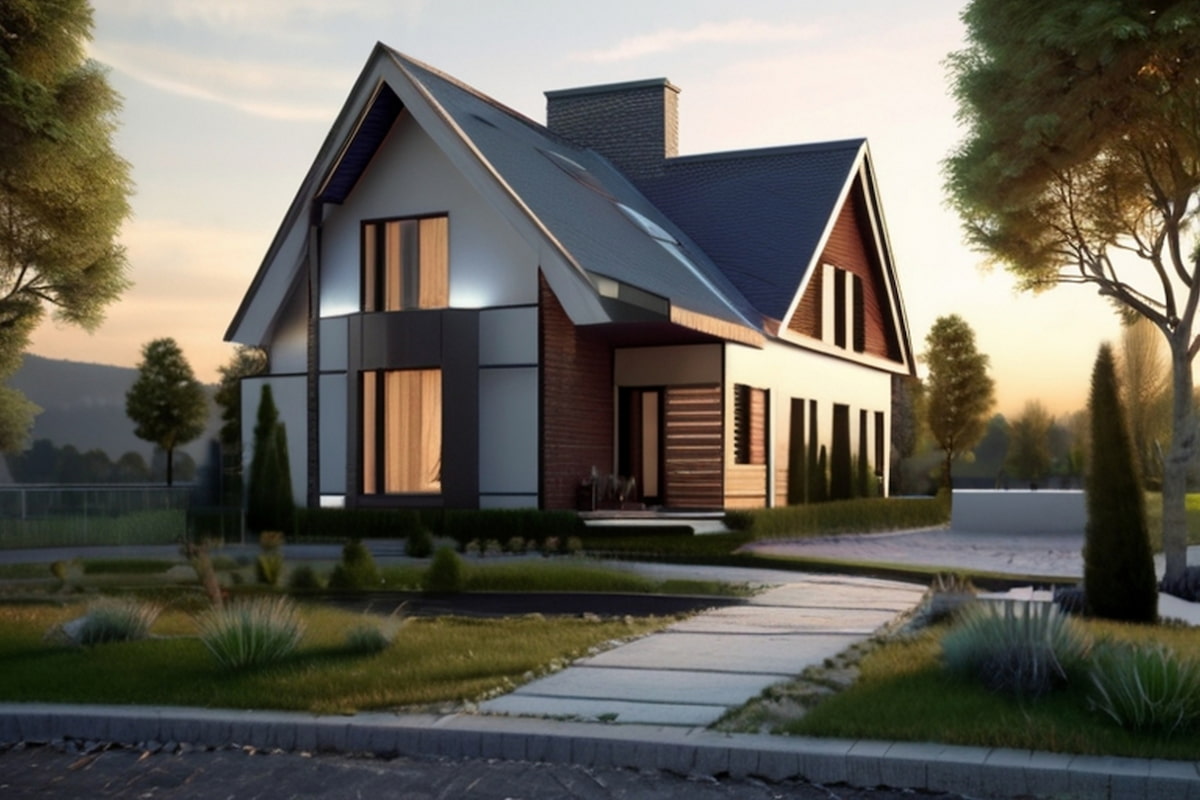 6 Desain Fasad Rumah Scandinavian yang Inspiratif, Catat!