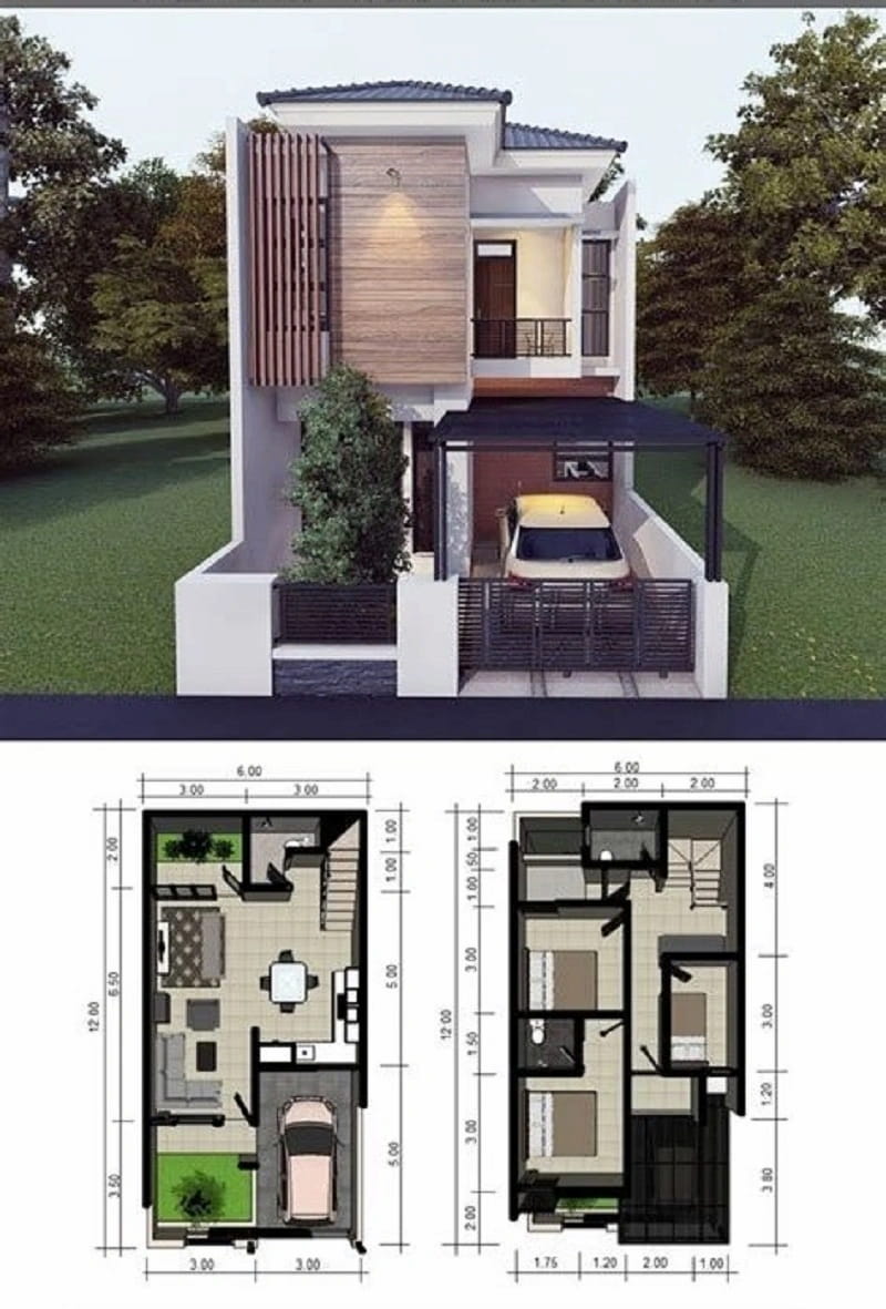 Inspiration for 3-Bedroom Minimalist House Designs