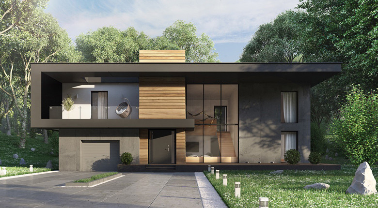 Industrial House Facade Ideas for a Unique and Modern Look