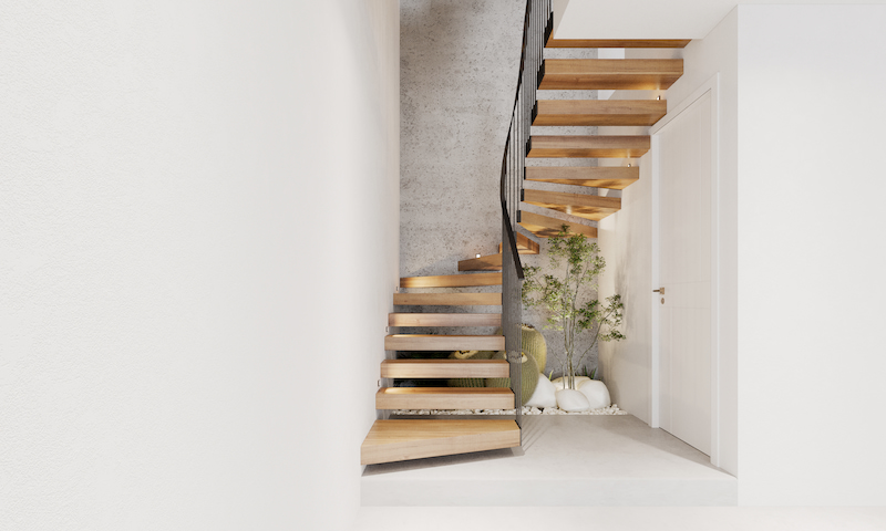 7 Minimalist Staircase Design Ideas, Aesthetic and Safe!